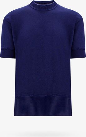 Maison Margiela Wool blend t-shirt with iconic back stitching - MAISON MARGIELA - gender_Man