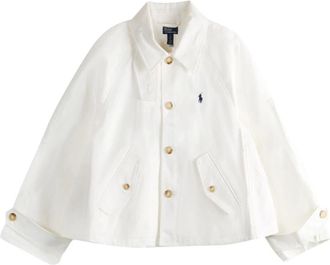Polo Ralph Lauren Femme, Vestes, Blanc, Taille: 36 FR Light Jacket