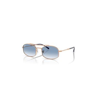 Ray-Ban Rb3719 Sonnenbrillen Rotgold Fassung Blau Glas 51-20