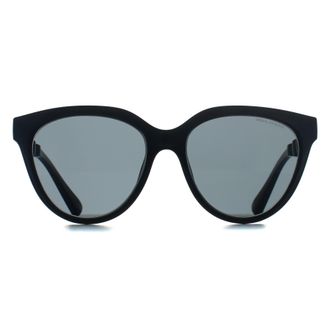 A|X Armani Exchange AX4148SU 835687 gl&auml;nzend transparent grau dunkelgrau Sonnenbrille