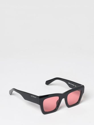 Off-white Lunettes de soleil Davie rectangulaires en ac&eacute;tate avec logo imprim&eacute;