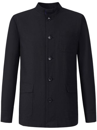 Shanghai Tang Jacke mit Knopfleiste - Schwarz