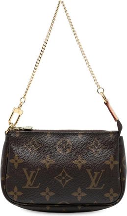 Louis Vuitton Crossbody Bags - Monogram Mini Pochette Accessoires - Gr. unisize - in Braun - für Damen