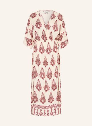Lollys Laundry Lollys Laundry Kleid Savannahll In Wickeloptik Mit 3/4-Arm beige