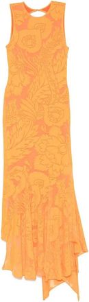 Etro Robe Au Genou - Orange