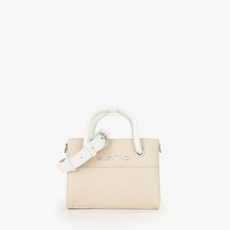 Valentino Handbags Sac Shopping Alexia Summer VBSA0D05 Naturale / Blanc