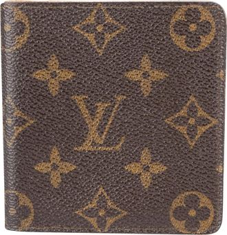 Louis Vuitton Portemonnaie - Louis Vuitton Canvas Monogram Marco Wallet - Gr. unisize - in Braun - f&uuml;r Damen