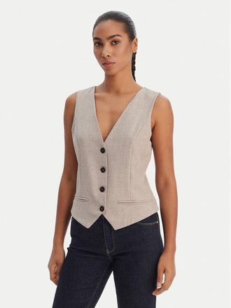 Only Anzugweste Linda 15336753 Beige Regular Fit
