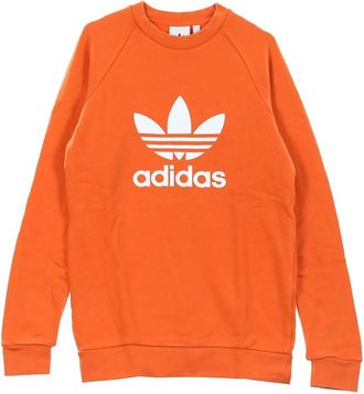 adidas Trefoil Crew Sweatshirt - - Sport - Herren - Orange - XS