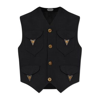 Versace Herren, Jacken, Schwarzk, MGr&ouml;&szlig;e