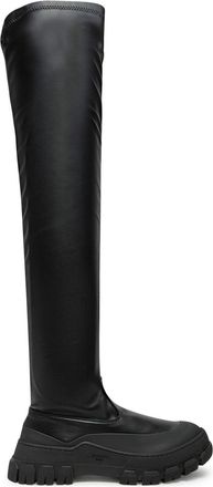 Max Mara Overknees Weekend Max Mara Ballata 2425796075 Schwarz