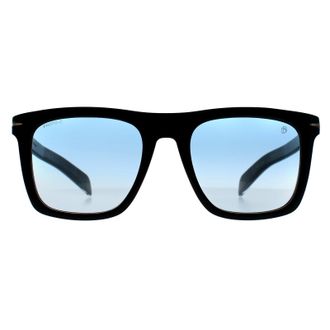 David Beckham Square Mens Schwarz Grau Spiegel DB 7000/S