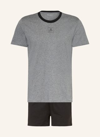 Marc O'Polo Marc Opolo Shorty-Schlafanzug grau