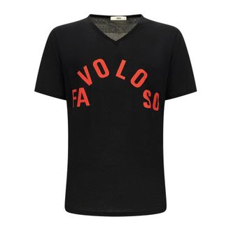 Fendi T-Shirt - - Tops - Herren - Schwarzk - M