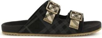 Burberry Homme, Chaussures, Multicolore, Taille: 44 EU Bos Taurus Flat Sandales