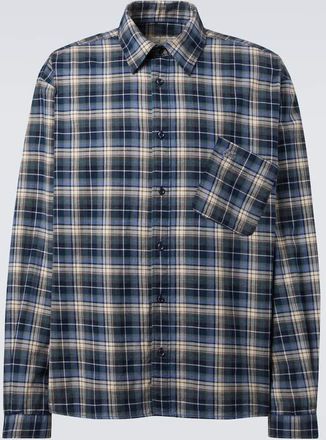 ERL Chemise en coton à carreaux