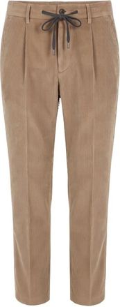 PESERICO Pantalon slim - Homme - Pantalons - Brun - Taille: L