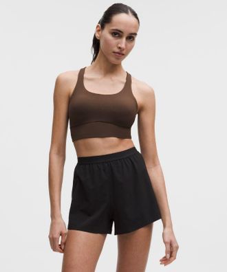 lululemon Soutien-gorge long Energy Maintien moyen, bonnets B-D Evolve pour Femmes - Taille 2XS