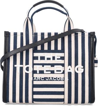 Marc Jacobs Femme, Sacs, Multicolore, Taille: ONE Size The Stripe Canvas Medium Tote Bag