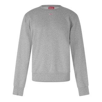 Diesel S-Ginn-D Felpa Sweatshirt f&uuml;r Herren (Grau meliert)