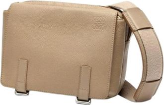 Loewe unisex, Pre-owned, Beige, Taille: ONE Size Sac Messenger Pre-owned
