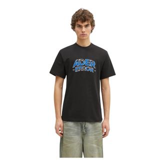 Ader Error Edca Logo T-Shirt - - Tops - Herren - Schwarzk - M