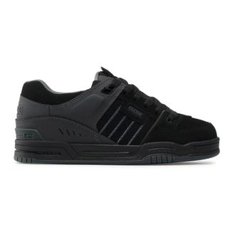 Globe Wildleder Schn&uuml;rschuh mit Ledereins&auml;tzen - - Shoes - Herren - Schwarzk - 41 EU