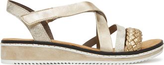 Rieker Sandalen Rieker V3663-90 Goldfarben