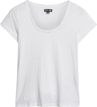 Superdry Kurzarmshirt SCOOP NECK TEE