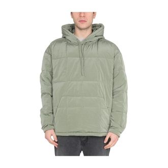 Ienki Ienki Ienki Ienki, Homme, Vestes, Vert, Taille: S Drawstring Hood One Front