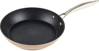 Salter BW07843C1 Metallic Antihaft Bratpfanne, geschmiedetem Aluminium, 24 cm Pfanne, Champagner, kratzfreie Megastone-Beschichtung, spülmaschinenfest, Metal