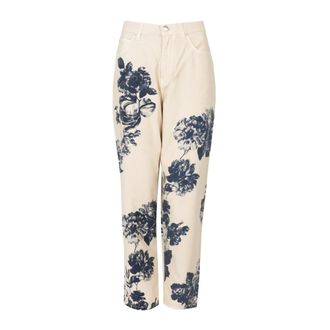 Pinko Pinko - Maddie Pantalon Court - Femme - Pantalons - Beige - Taille: W26