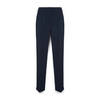 Elena Miro Cady Stretch-Hose - - Trousers - Damen - Blau - 4XL