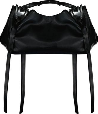 Diesel Femme, Sacs, Noir, Taille: ONE Size Knot-D Tophandle Bag