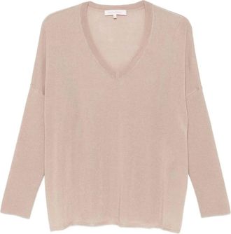 Absolut Cashmere Femme, Pulls, Beige, Taille: 38 FR Pull Meryl Col V