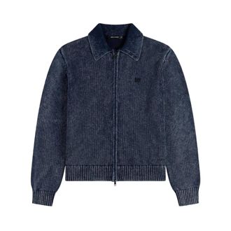 Daily Paper Clothing Indigo Strick Cardigan - - Knitwear - Herren - Lila - L