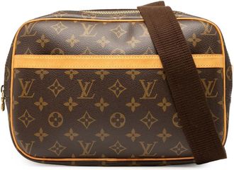 Louis Vuitton Hobo Bags - Monogram Reporter PM - Gr. unisize - in Braun - f&uuml;r Damen