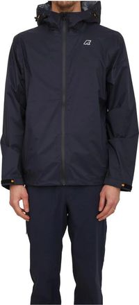 K-Way Homme, Vestes, Bleu, Taille: XL Veste de voyage Charmain
