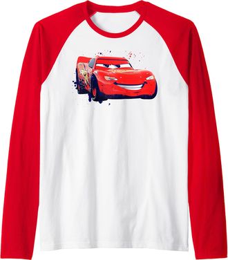 Disney Pixar Cars Lightning McQueen Farbe driftet Raglan