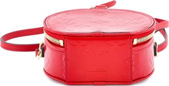 Louis Vuitton Mini Boite Chapeau Bag Monogram Vernis crossbody bag - Rouge