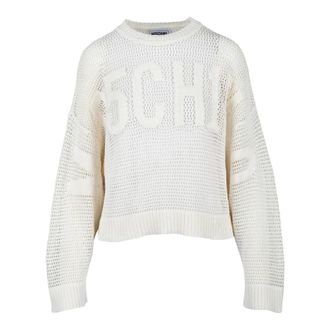 Moschino Maglia in Tricoat - - Knitwear - Damen - Beige - M