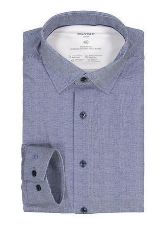 Olymp Herren Hemd blau