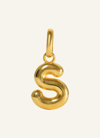 Pompidou Anh&auml;nger Puffy Letter S By Glambou gold