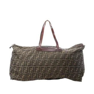 Fendi unisex, Pre-owned, Brun, Taille: ONE Size Sac de voyage Fendi doccasion Zucca