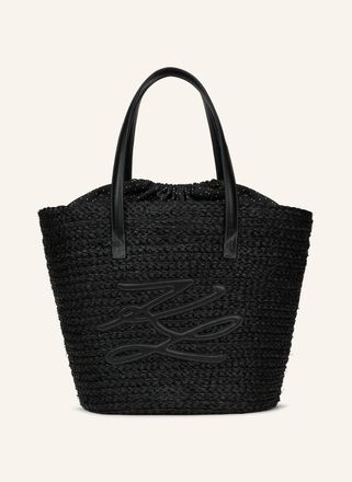 Karl Lagerfeld Strandtasche schwarz
