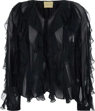 Momoni Femme, Blouses et Chemises, Noir, Taille: 40 FR Canela Shirt