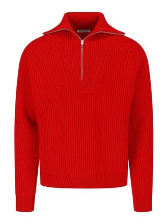 Jil Sander Rollkragenpullover - Rot