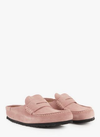 Birkenstock Mocassins Naples en cuir su&eacute;d&eacute;