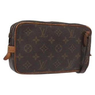 Louis Vuitton Pre-owned Canvas Cross Body Bag - - Pre-owned - Damen - Braun - ONE SIZE
