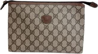 Gucci unisex, Pre-owned, Beige, Taille: ONE Size Sac Clutch Vintage Pre-owned